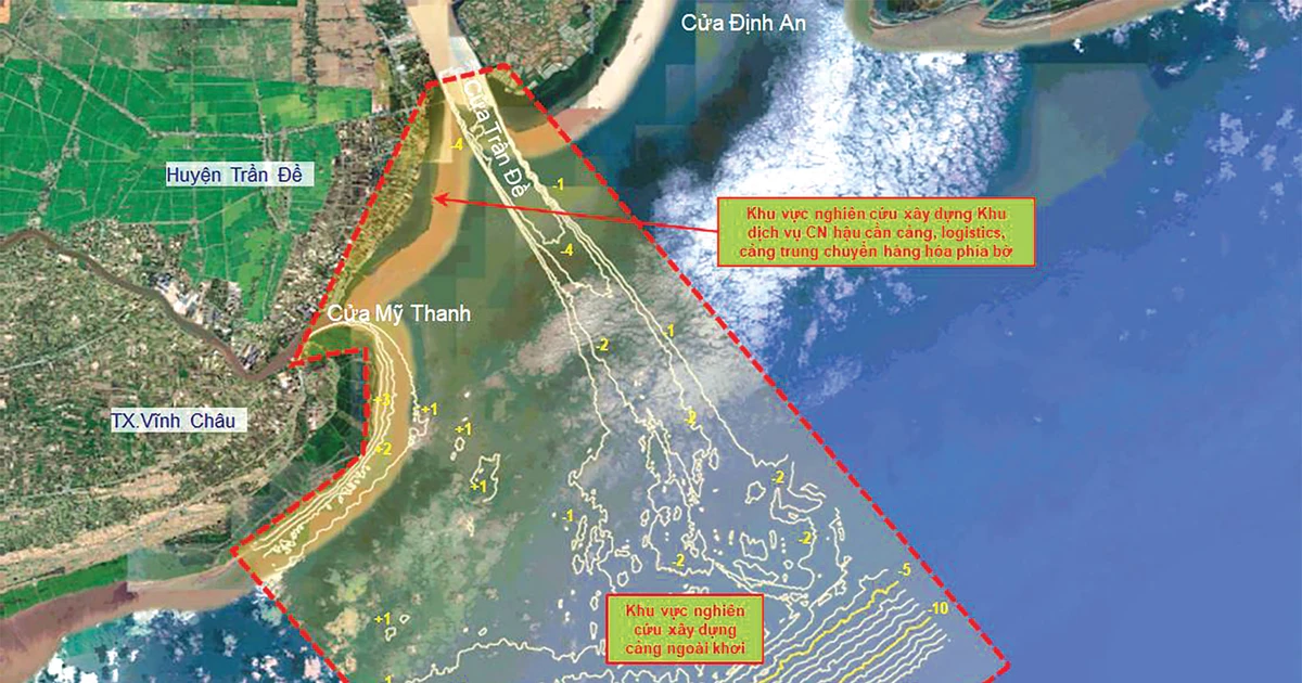 Phác họa hệ thống cảng biển quy mô lớn tại Sóc Trăng | Báo Đấu thầu