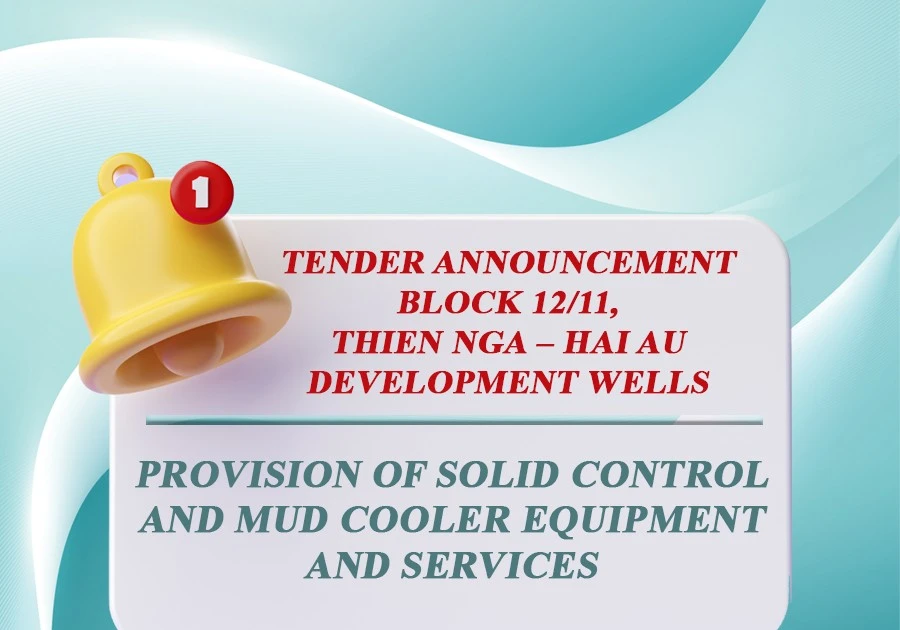 TENDER ANNOUNCEMENT