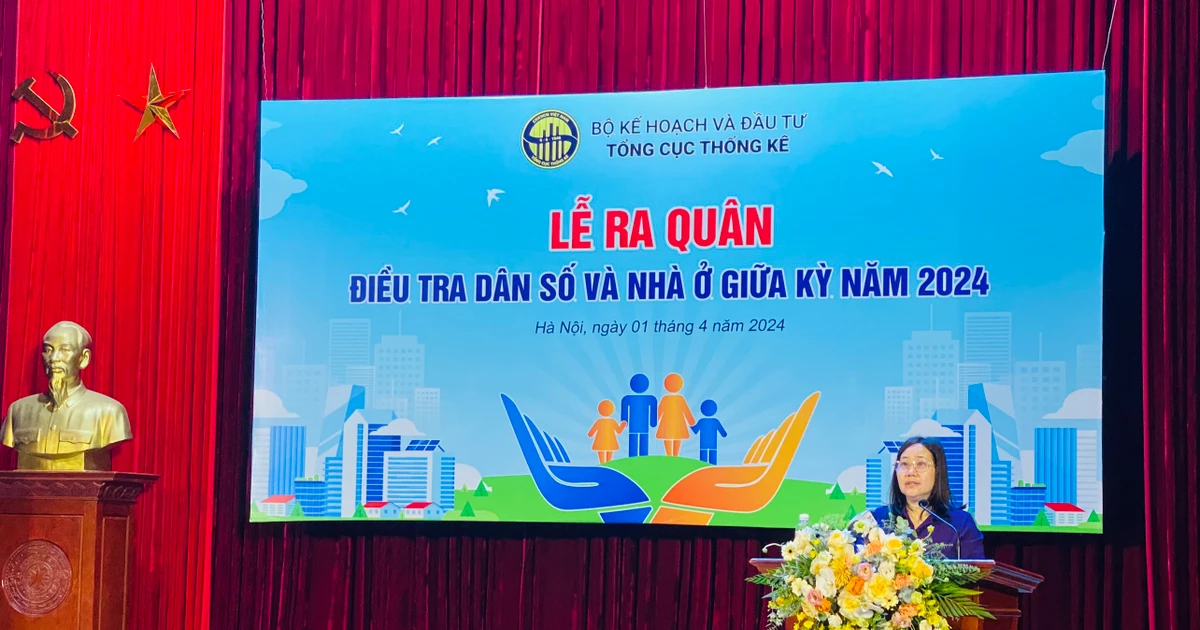 Tổng cục Thống kê ra quân điều tra dân số và nhà ở giữa kỳ năm 2024